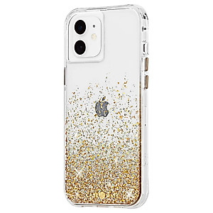 Case-Mate - Twinkle Ombre - Case for iPhone 12 Mini (5G) - 10 ft Drop Protection - 5.4 Inch - Gold