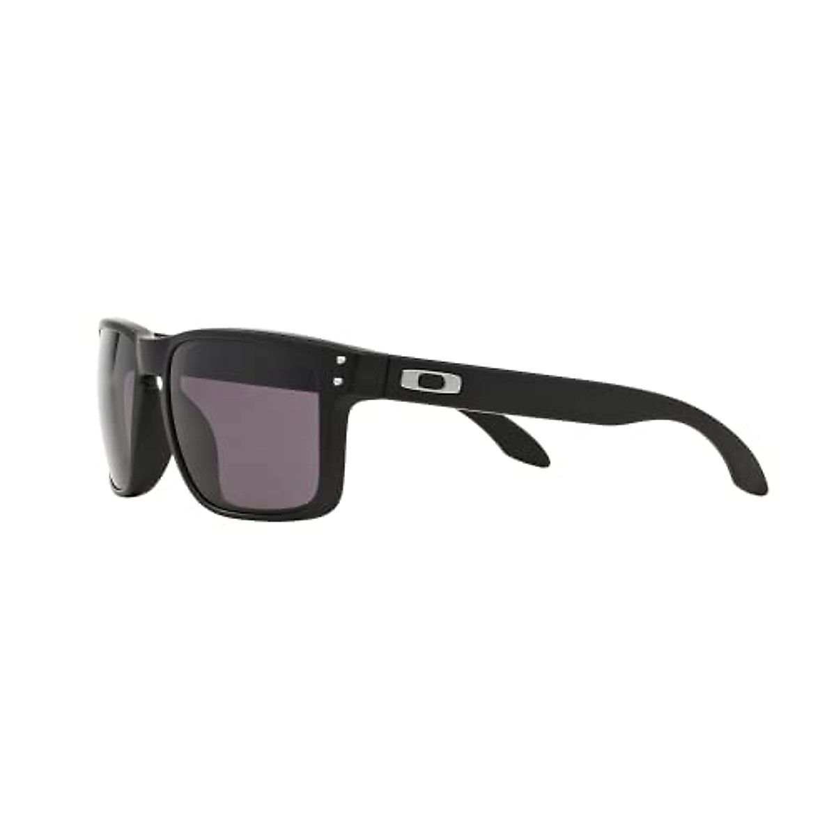 Oakley Holbrook Sunglasses, Matte Black Frame/Warm Grey Lens, One Size