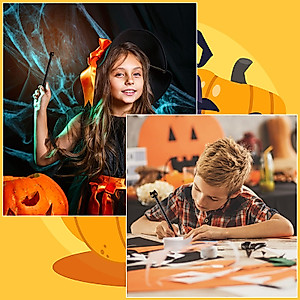 Moodaily 33 Pieces Halloween Gel Ink Pen Cute Cartoon Black Cat Gel Pens 0.5 mm Black Ink Writing Pen for Halloween Party Favor Office Supplies