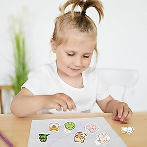 300 PCS Cute Stickers Vsco Stickers for Water Bottles Waterproof Cute Stickers for Kids Teens Girls Aesthetic Vinyl Stickers for Water Bottles Flask Phone Laptop Skateborad Stickers, Sticker Pack