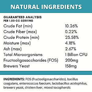 Under the Weather Pet Probiotics Powder for Cats | Vet Formulated Probiotic Supplement for Digestive Gut Health | Promotes Good Digestion & Immunity | Aids Occasional Diarrhea for Cats (2.54 Oz)