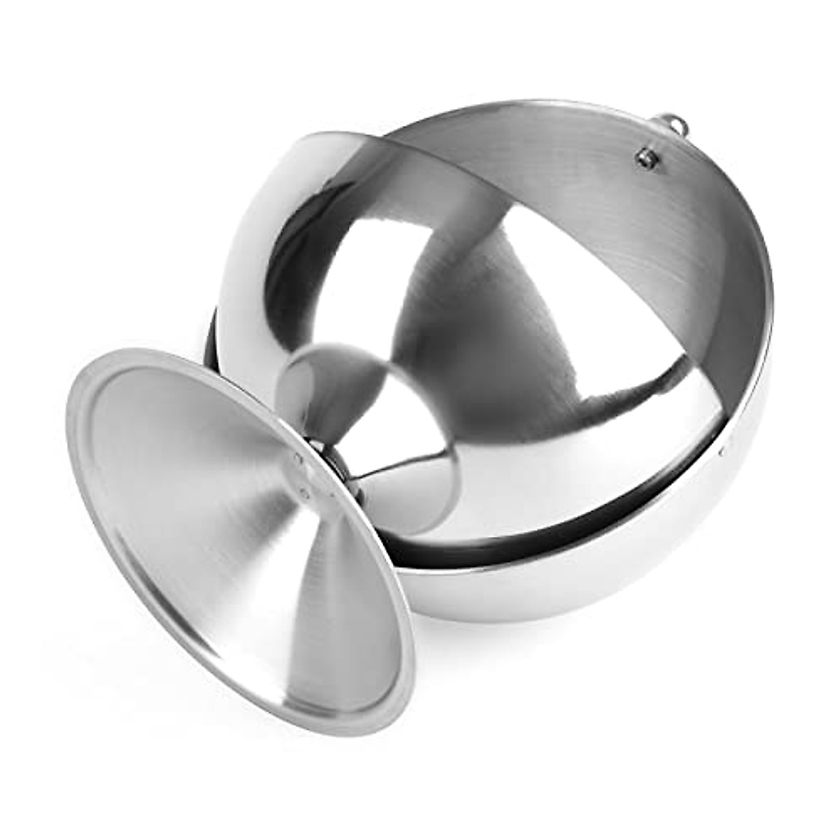 Peohud 2 Pack Stainless Steel Sugar Bowl with Roll Top, Sugar Cube Holder, Candy Jar Cookies Mints Holder Bowl for Home Kitchen, Office, Parties