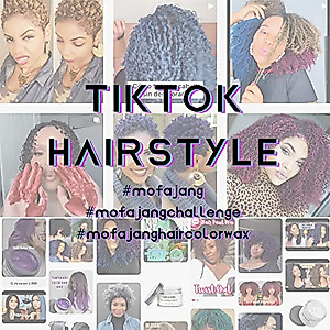 Red Hair Wax Color, SOVONCARE Temporary Dye Wax Natural Hairstyle Cream Hair Pomades for Women & Men Party Cosplay Halloween Date 4.23 oz (Red)