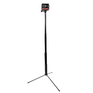 PellKing Long 77inch Invisible Selfie Stick for Insta360 ONE X3, X2, X, Insta360 ONE R, RS, Insta 360 Camera 1/4" Extended Monopod Pole