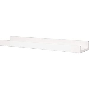Kiera Grace Modern Frame, 23-Inch by 4-Inch, White