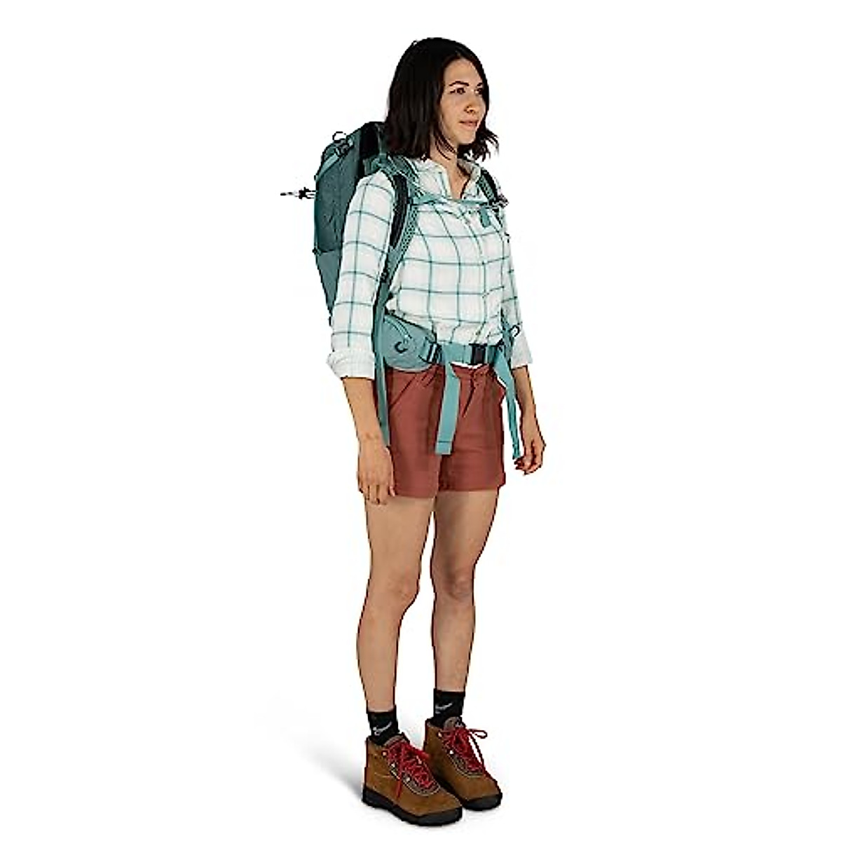 Osprey Mira 22L Women's Hiking Backpack with Hydraulics Reservoir, Succulent Green