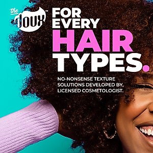The Doux Mousse Def Texture Foam, Multi-Use Mousse Hair Foam to Style, Condition, Define, Volumize, and Add Shine - 7oz