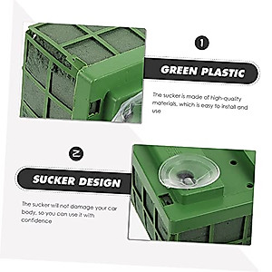 Abaodam 8 Pcs Flower Sucker Large Flower Cage Holder Flower Arrangement Foams Floral Decor Floral Foams Tray Flower Foam Cage Floral Foam Sausage Wedding Décor Sticker Flowers Plastic