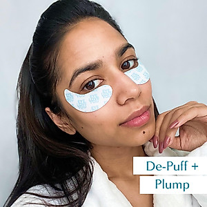 Talika Eye Therapy Patch - Instant Smoothing Under Eye Patches - Mask For Dark Circles Puffiness & Tired Eyes - 6 Refills Reusable Under Eye Patches for Adults Skincare Eye Treatment