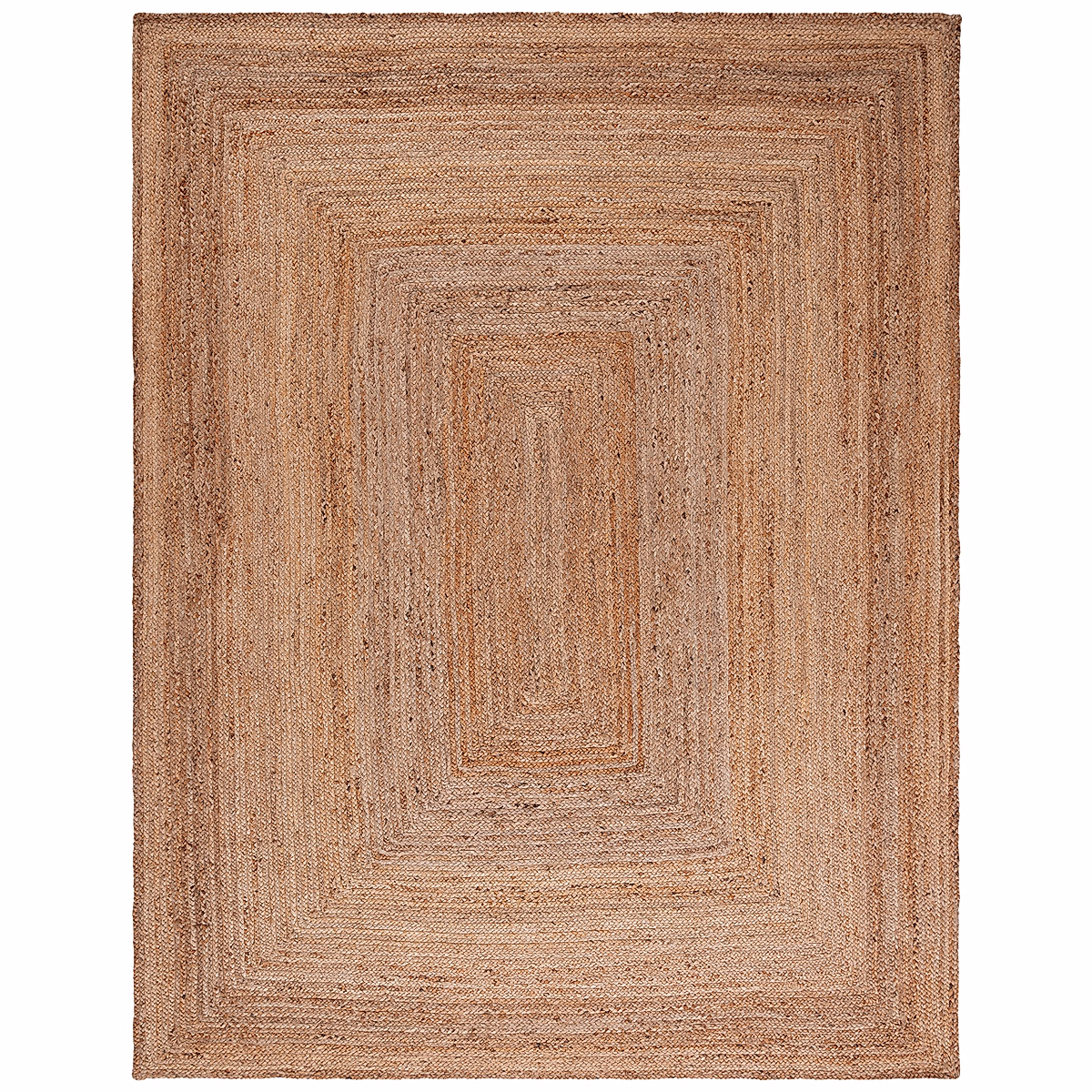 SAFAVIEH Cape Cod Collection Area Rug - 8' x 10', Natural, Handmade Flat Weave Jute, Ideal for High Traffic Areas in Living Room, Bedroom (CAP252A)