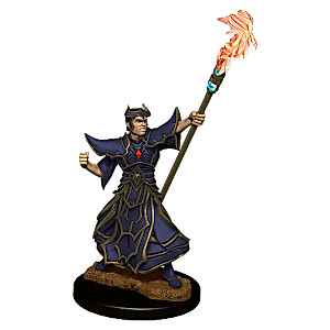 WizKids Pathfinder Deep Cuts Unpainted Miniatures: Wave 11: Male Human Sorcerer