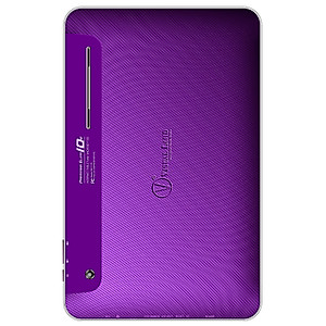 Visual Land Prestige ELITE 10QL 10.1 Inch Quad-Core Android 5.0 Lollipop 16GB Tablet with Keyboard Case - Purple
