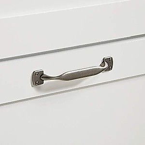 Sauder Large Storage Cabinet, Soft White Finish