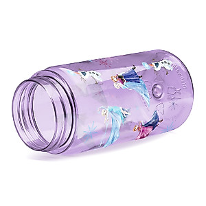 Simple Modern Disney Kids Water Bottle Plastic BPA-Free Tritan Cup with Leak Proof Straw Lid | Reusable and Durable for Toddlers, Boys, Girls | Summit Collection | 16oz, Frozen Sisters