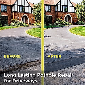 ADFORS Peel & Seal Driveway Patch for Long Lasting Pothole Repair