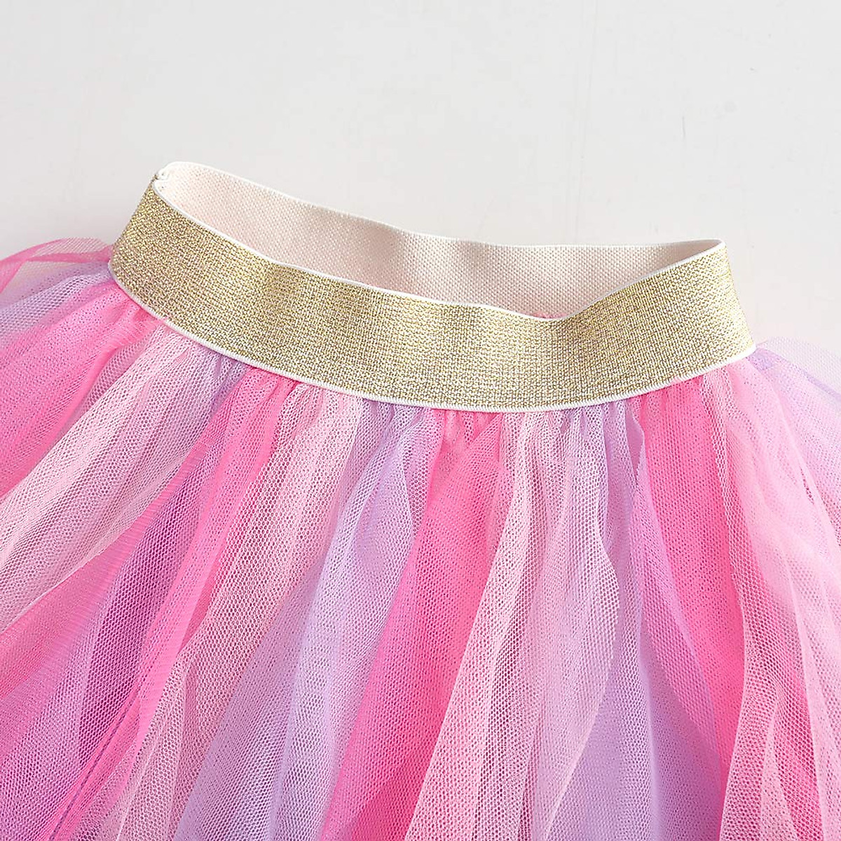 DXTON Baby Tutu Skirt for Toddler Girls Outfits Skirt for 2-8 Years SK114 10T