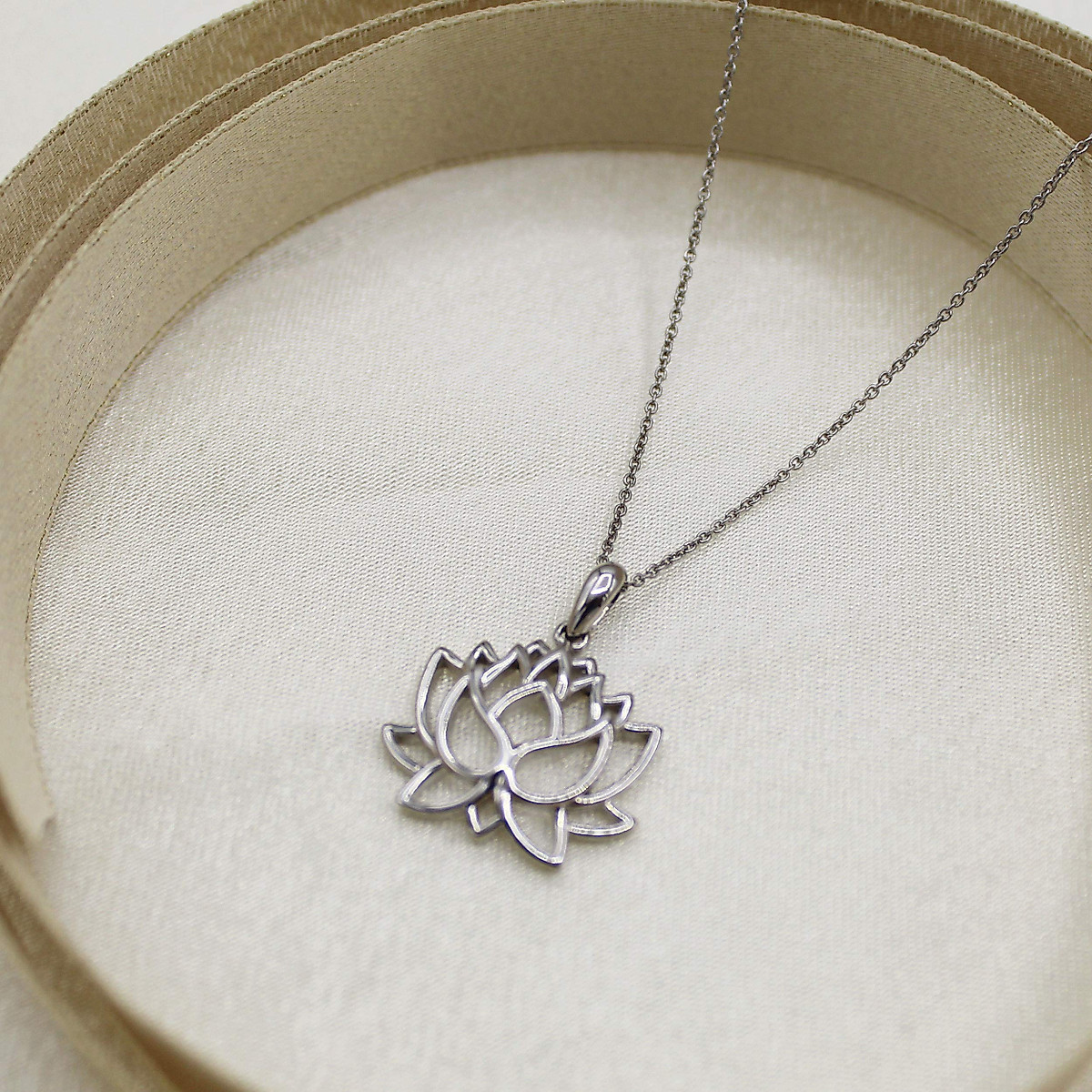 Prime and Pure Charm Pendant Necklace Set in 925 Sterling Silver for Womens | Open Lotus | Celtic Cross | Angel Wing | Tiny Lotus | Tiny Love Heart (Open Lotus)