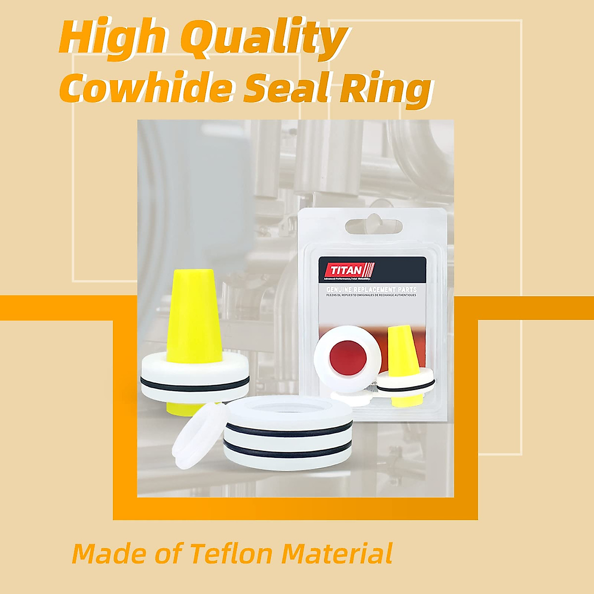 Piston Pump Repair Kit 704586 Piston Rod 704551 for Titan Impact 440 540 640 Wagner 320 321 Airless Sprayer Aftermarket