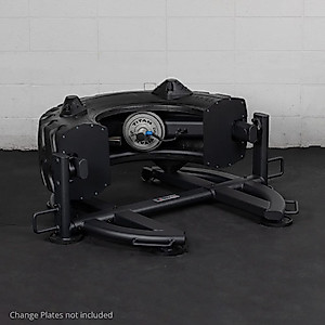 Titan Fitness Indoor 180 Degrees Tire Flipping Machine, Tire Weight 125 LB, Large Strength Training Device