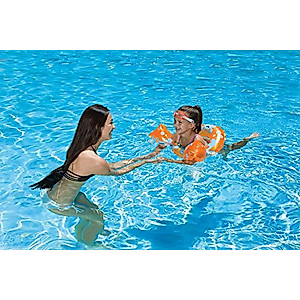 Poolmaster 81530 Learn-to-Swim Little Ones Crab Swim Set , Orange Small