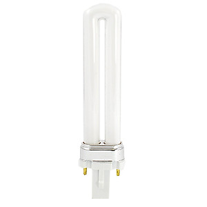 SYLVANIA 20305 - CF9DS/841/ECO - 9 Watt CFL Light Bulb - Compact Fluorescent - 2 Pin G23 Base - 4100K -