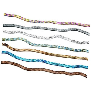 COHEALI Blue Vase 160 Pcs Decorative Beads Gemstone Beads Bracelet Kit Beads Loose Bead Pendant Wedding Table V-Shape Beads Jewelry Making Bead Colored Stone Beads Blue