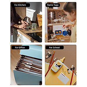 Phomemo Label Maker Machine, D30 Q30 Upgrade Version Q31 Label Machine, Bluetooth Wireless Portabel Label Printer Handheld Thermal Mini Labels Printer with Tape Easy to Use Compatible with IOS/Android