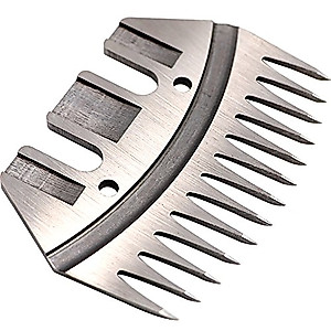 MUDUOBAN Sheep Shears Blades Straight 13 Tooth Electric Wool Comb Cutter Goats Clipper Scissors Blade Livestocktool