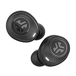 JLab JBuds Air True Wireless Signature Bluetooth Earbuds + Charging Case - Black - IP55 Sweat Resistance - Bluetooth 5.0 Connection - 3 EQ Sound Settings Signature, Balanced, Bass Boost