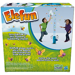 Hasbro Gaming Elefun and Friends Elefun Preschool Game With Butterflies and Music, Kids Games Ages 3 and Up, Board Games for Kids