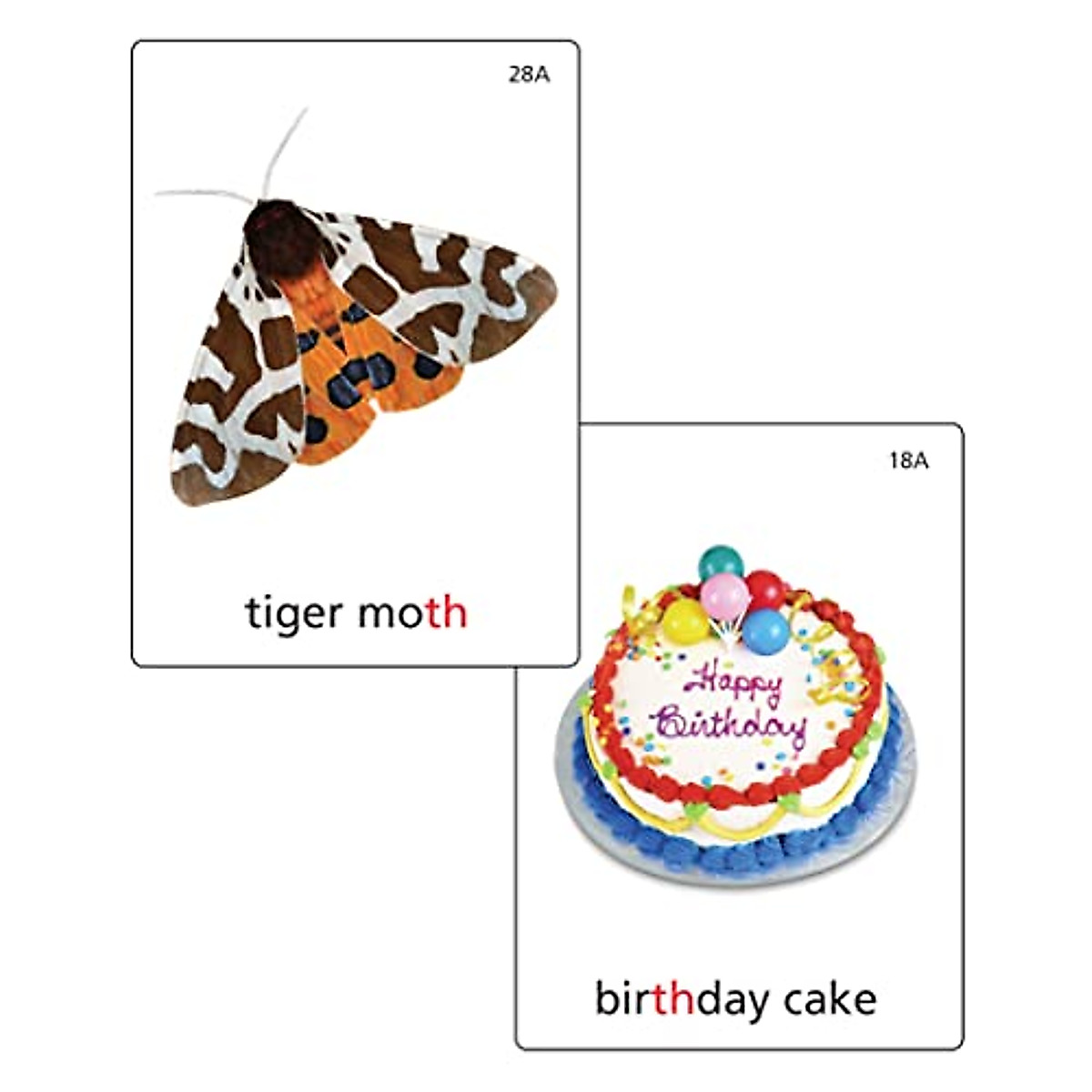 Super Duper Publications | Articulation Photos TH Sound Fun Deck Flash Cards | Educational Learning Resource for Children