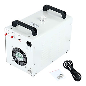 Homend 110V Industrial Water Chiller 9L Capacity CW-3000 Thermolysis Type Cooling Chiller for 60W 80W Laser Engraving Machine