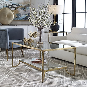 Uttermost, Gold Katina Coffee Table