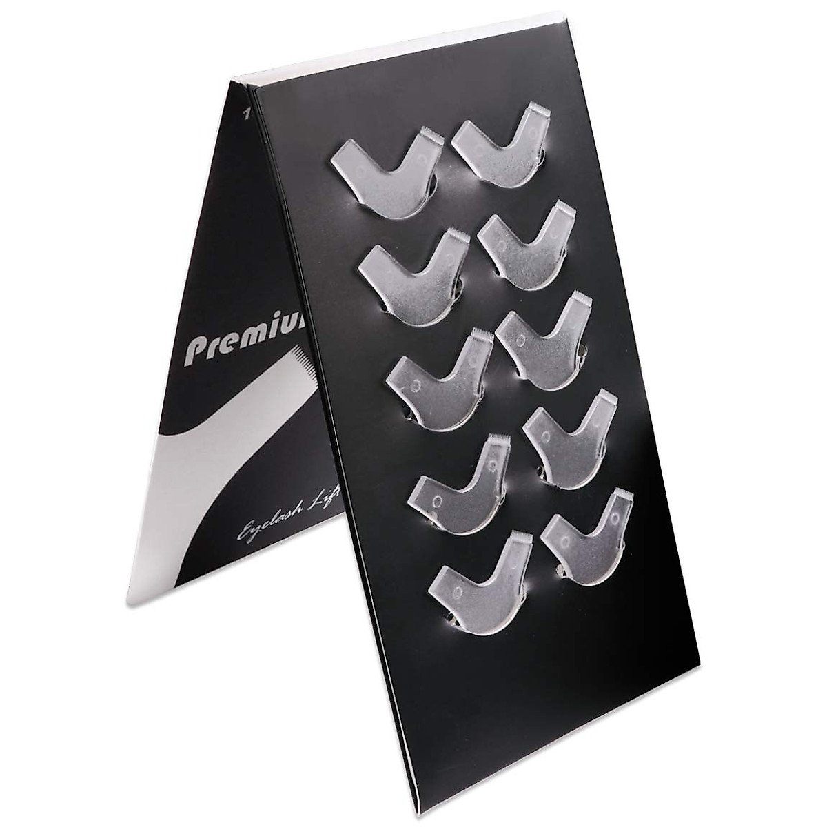 10 Pcs - Beauticom Dolly's Lash Y Shape Eyelash Lift Silicon Brush - for Eyelash Perm Extension MakeupTool