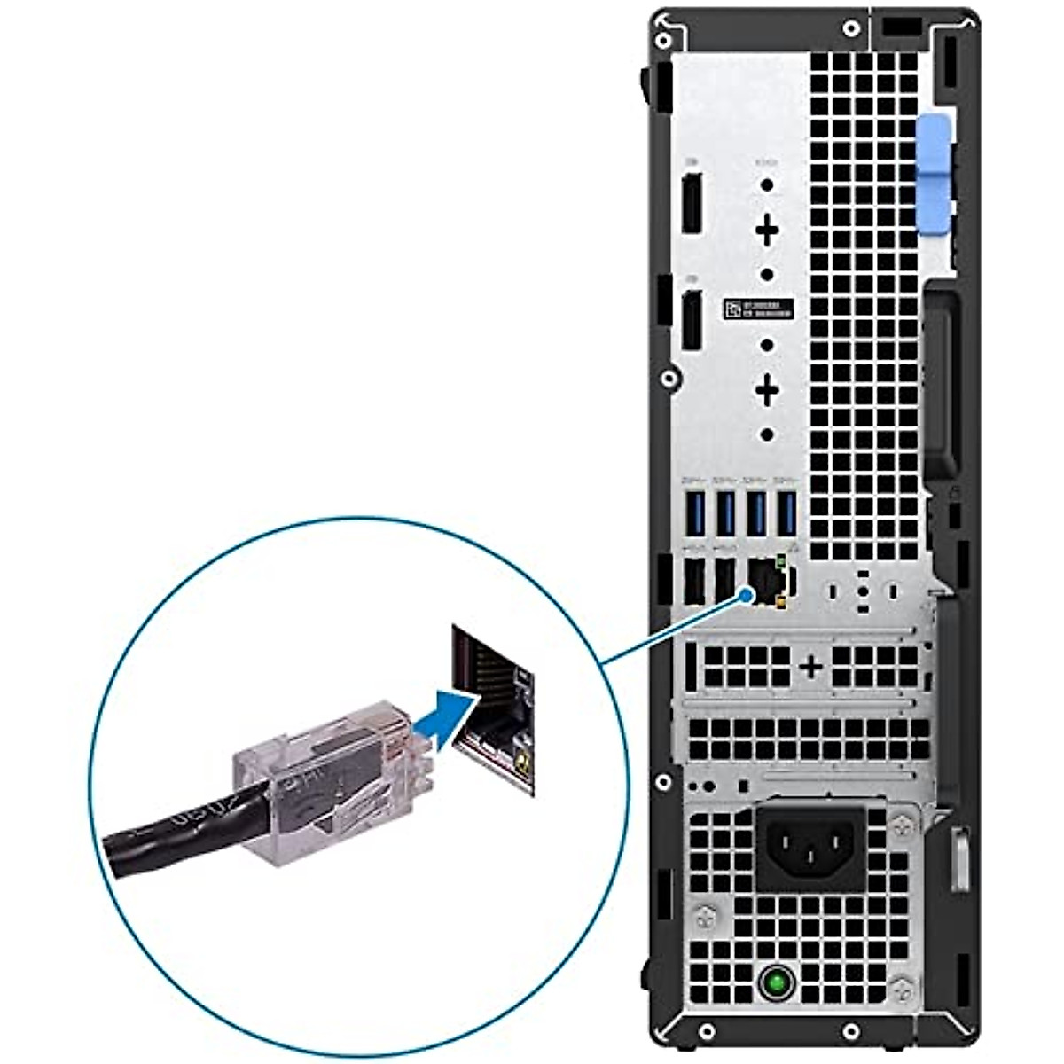 Dell OptiPlex 5000 Desktop Computer - Intel Core i7 12th Gen i7-12700 Dodeca-core (12 Core) 2.10 GHz - 16 GB RAM DDR4 SDRAM - 512 GB M.2 PCI Express NVMe 3.0 x4 SSD - Small Form Factor - Black