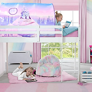 Bed Tent for Kids Lucky Castle Toddler Bed Tent Foldable Game House for Children Play Tents for Girls Boys Sleeping Canopy Playhouse