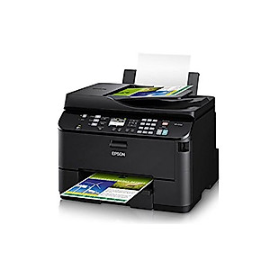 Epson WorkForce Pro WP-4530 Wireless All-in-One Color Inkjet Printer, Copier, Scanner, Fax, iOS/Tablet/Smartphone/AirPrint Compatible (C11CB33201)