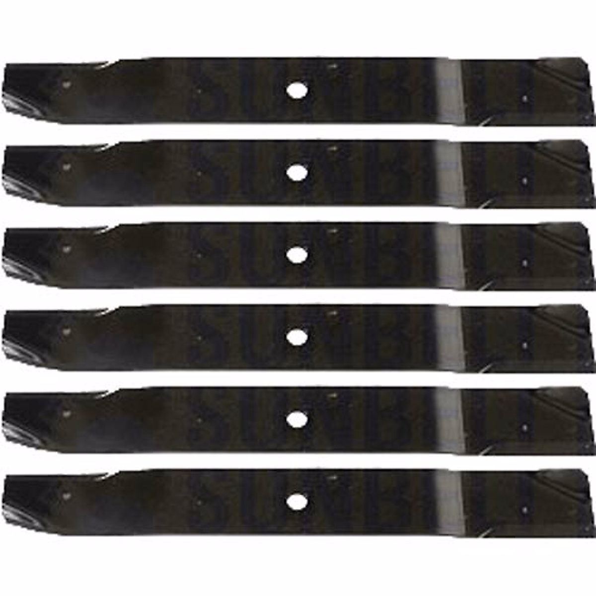 (6 Pack) Premium Medium Lift Replacement XHT Lawn Mower Blade Fits Toro/Wheel Horse 696920 | 20" x 2.5" / 0.625" Hole