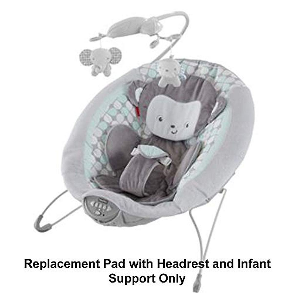 Replacement Seat Pad/Cushion/Cover for Fisher Price Sweet Surroundings Monkey Deluxe Bouncer (Model DTH01)