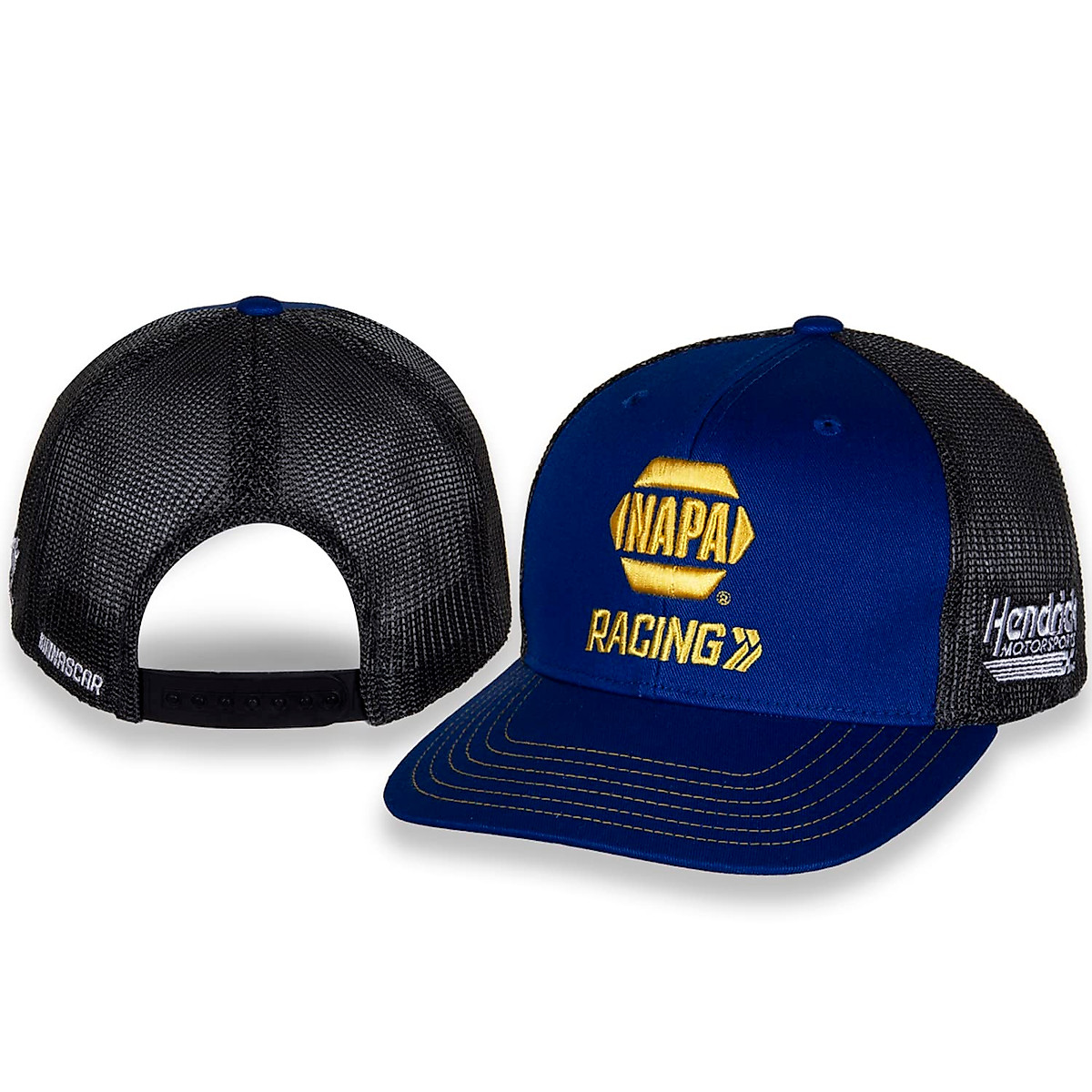 Checkered Flag Sports unisex-adult NASCAR 2023 Adjustable Automotive Racing Mesh Baseball cap, Chase Elliott - Napa, One Size