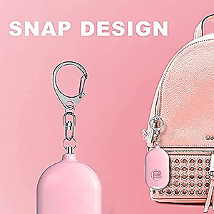 Personal Security Alarm Keychain Set for Women,3Packs Rechargeable Self Defense Safety Alarm Keychain with Loud 130dBs to Protect Your Family, Kids, Elderly & Dog Walkers Safety