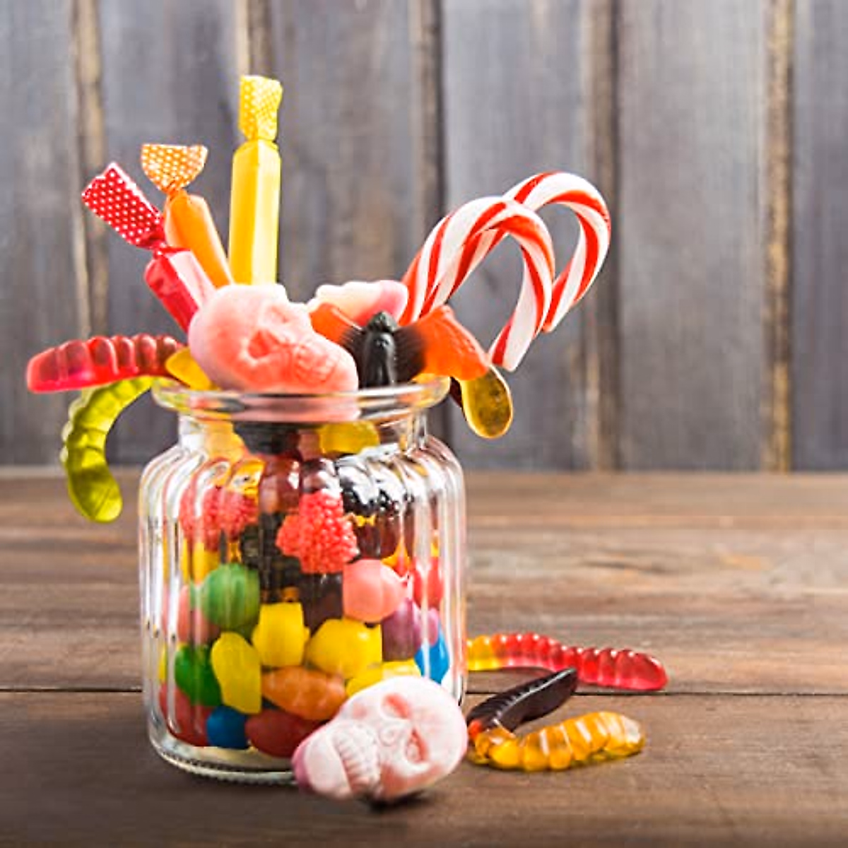 TOPZEA 12 Pack Glass Favor Jars with Airtight Lids, 8 oz Clear Glass Sugar Spice Containers Candy Apothecary Jar, Decorative Candle Holder Kitchen Food Storage Canisters for Coffee, Jam, Tea, Nuts