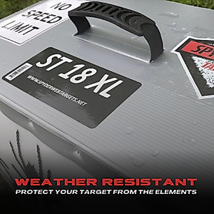 SpyderWeb ST18XL-Crossbow Archery Target for 500 FPS or More-18x18x14-Field Tip Only-No Speed Limit Stopping Power