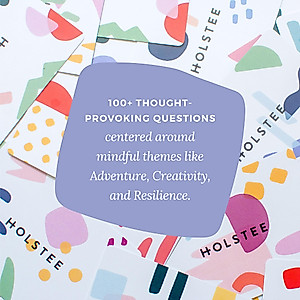Holstee Reflection Cards - A Deck of 100+ Questions to Spark Meaningful Connections and Conversations