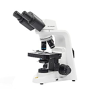 SWIFT Stellar 1 Pro-B Research-Grade Infinity Corrected Lab Compound Microscope, 40X-2500X, Siedentopf Binocular Head, Mechanical Stage, Abbe, Ultra-Precise Focusing, User and Eco-Friendly