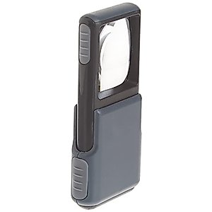 Carson MiniBrite LED Lighted Slide-Out Aspheric Magnifier with Protective Sleeve (PO-55)