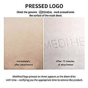 Mediheal I.P.I Lightmax Ampoule Mask EX. Pack of 10 - Cotton Facial Sheets with Vitamin C and Niacinamide, for Dark Spot Removal, Skin Clearing, and Freckles Care