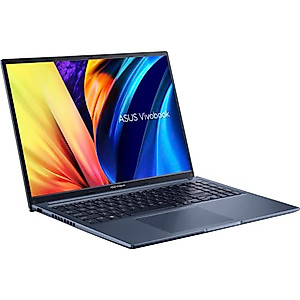 ASUS Newest M1603QA VivoBook Thin and Light Laptop 16" WUXGA 1920x1200 8-Core AMD Ryzen 7 5800HS Radeon Graphics 16GB DDR4 512GB NVMe SSD USB-C HDMI Wi-Fi 6 Windows 11 Pro w/RATZK 32GB USB
