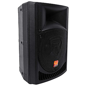 Rockville RPG8 Powered Active 400 Watt 2-Way DJ PA Speaker System, 8 inch,Black