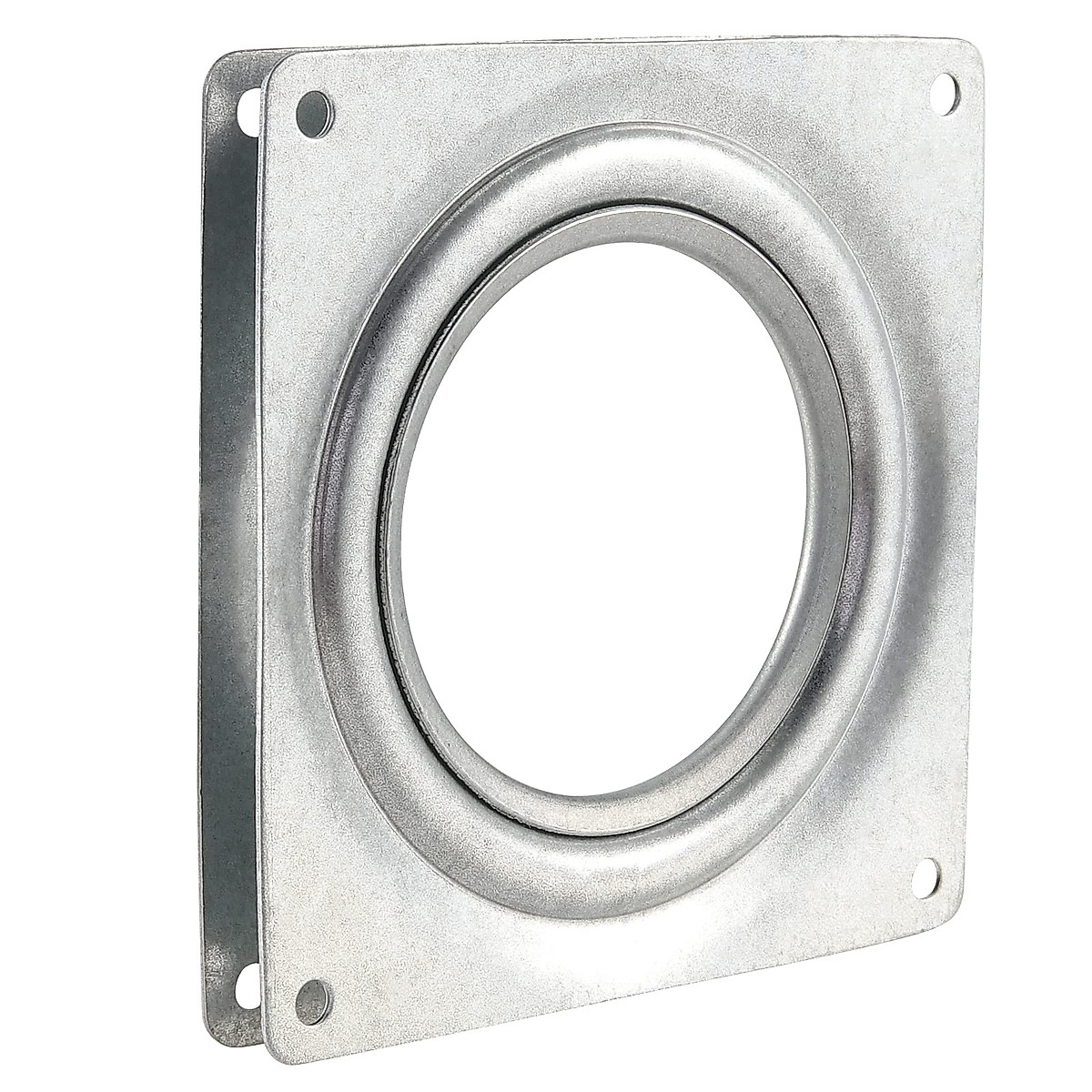 SEUNMUK 25 Pack 3.7 Inch Lazy Susan Turntable Bearing Lazy Susan Bearing Hardware Swivel Plates Bearing Plate for Kitchen Racks, Craft Table, Makeup Holder, 300lbs Capacity, Silver